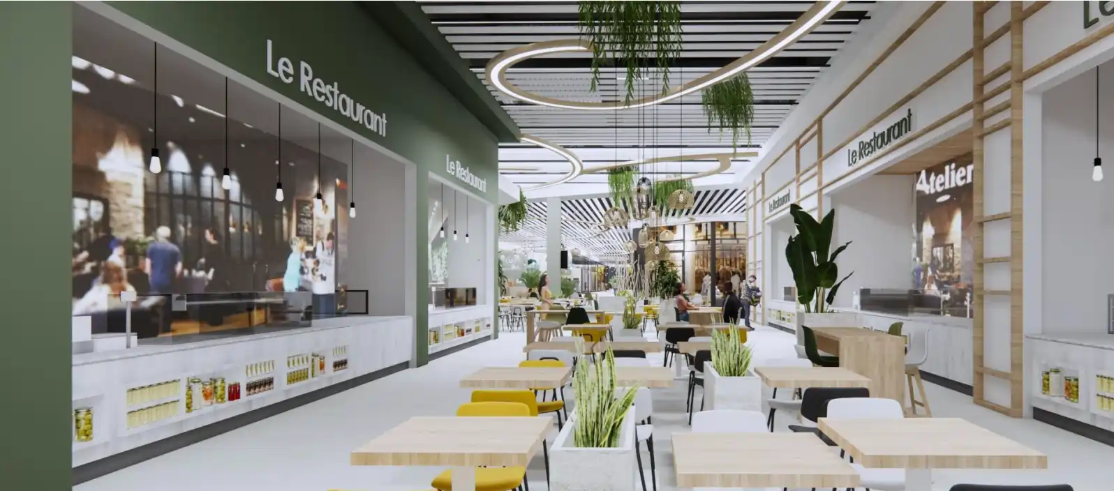 Notre Food Court - Hyper U Païta